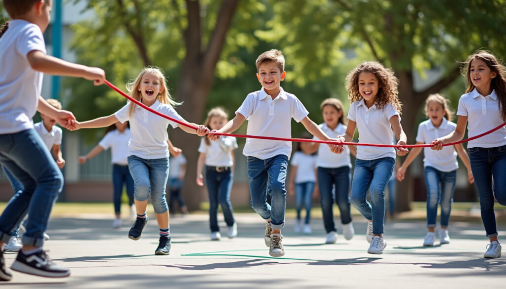 Découvrez le jeu de l'élastique : 10 étapes incontournables