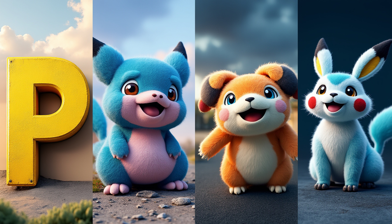 Personnage de pokémon en P : quels pokémons se cachent derrière cette ...